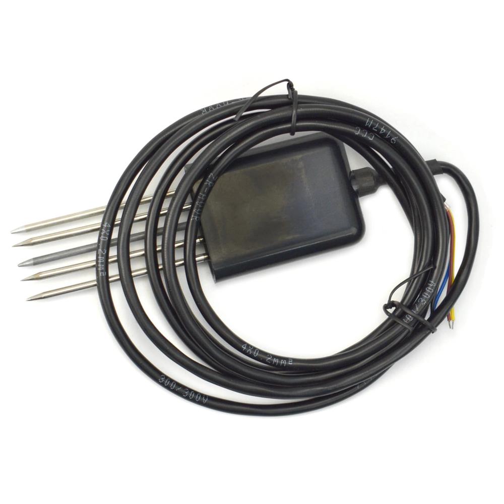 DFRobot Sensor RS485 4 en 1 de humedad, temperatura, pH y CE del suelo ...