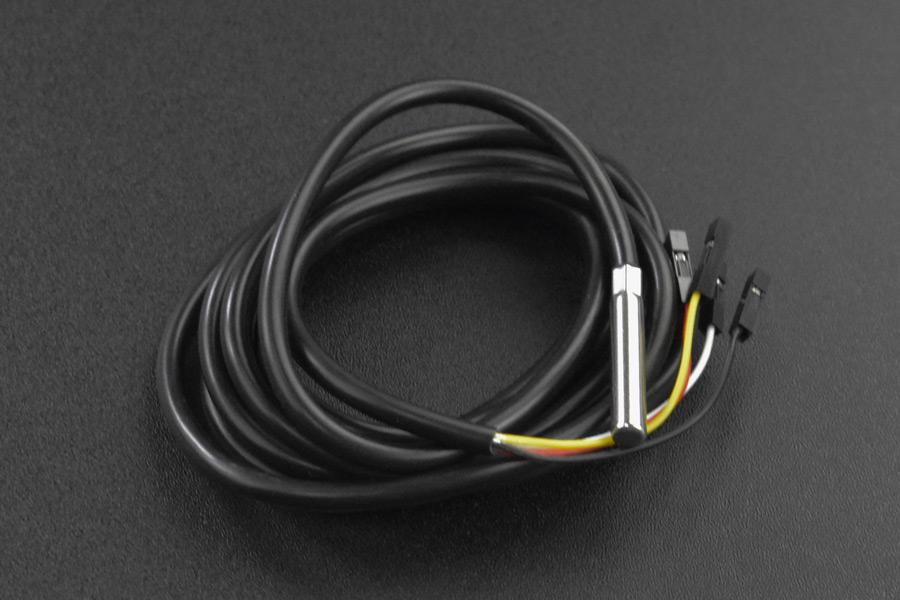 Sensor de temperatura e umidade I2C (invólucro de aço inoxidável ...