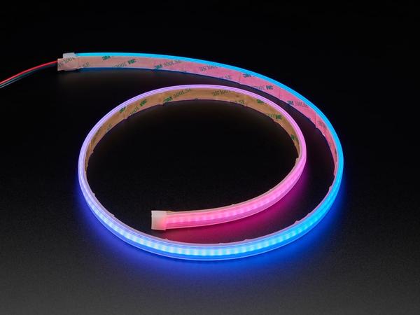 Tira de LED de silicona Adafruit NeoPixel: 180 LED por metro - Opencircuit