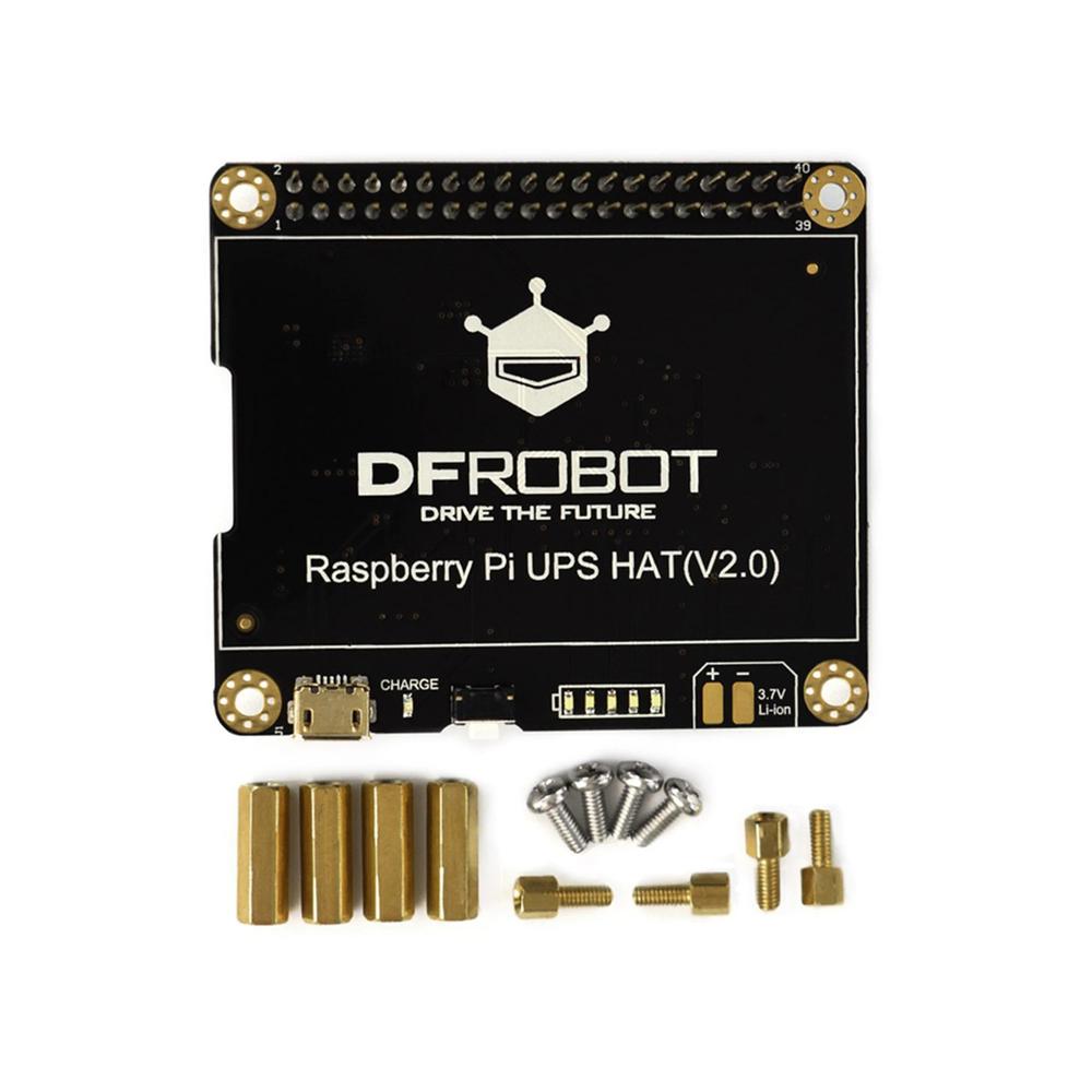 DFRobot CHAPEAU UPS pour Raspberry Pi 4B/3B+/3B - Opencircuit