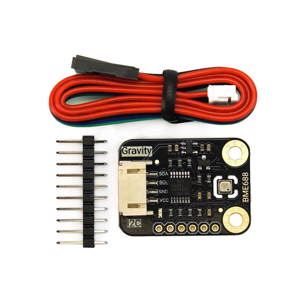 DFRobot Gravity : BME688 AI-omgevingssensor (VOC, temperatuur, vochtigheid, druk) - Opencircuit