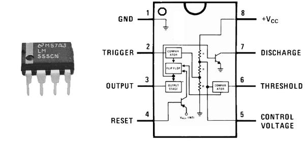NE555P Precisie timer - Opencircuit