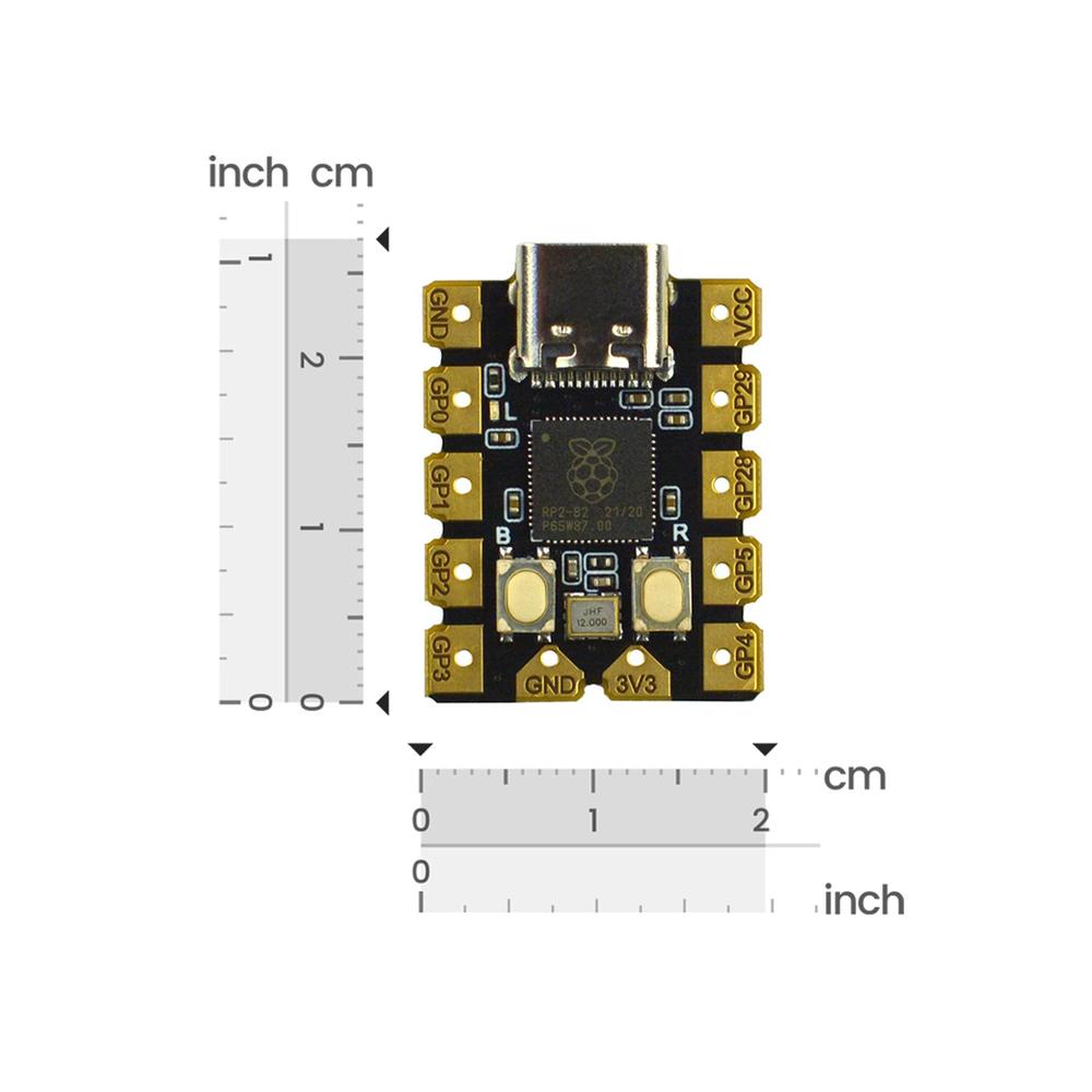 DFRobot Placa de desarrollo Beetle RP2040 Mini - Opencircuit