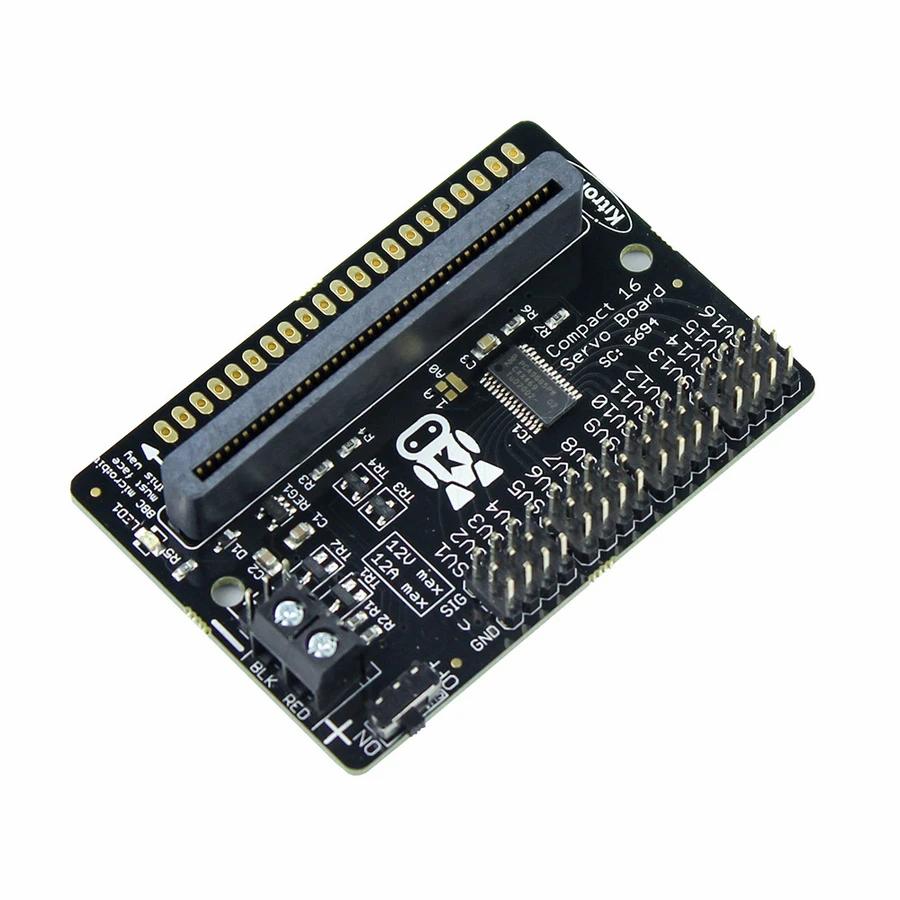 Kitronik Compact 16 Servo Driver Board for the BBC micro:bit - Opencircuit