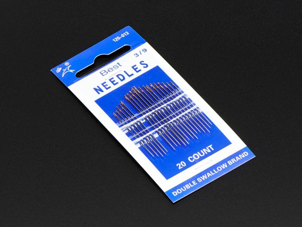 Adafruit Needle set - 3/9 sizes - 20 needles - Opencircuit