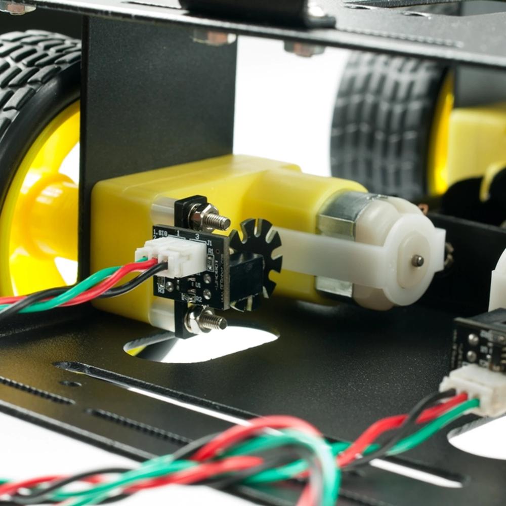 DFRobot Baron-4WD Mobile Robot Platform for Arduino with Encoder ...