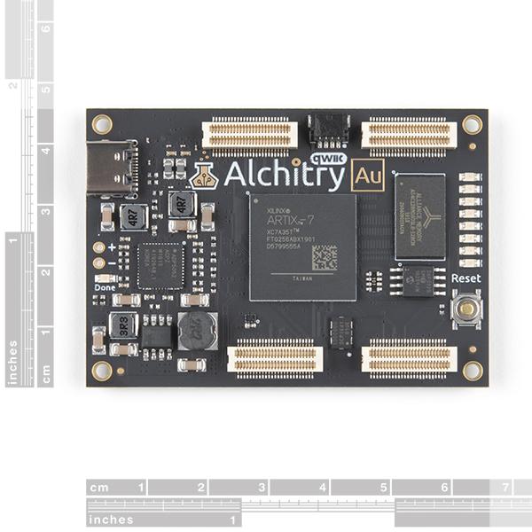 Alchitry Au FPGA Development Board (Xilinx Artix 7) - Opencircuit