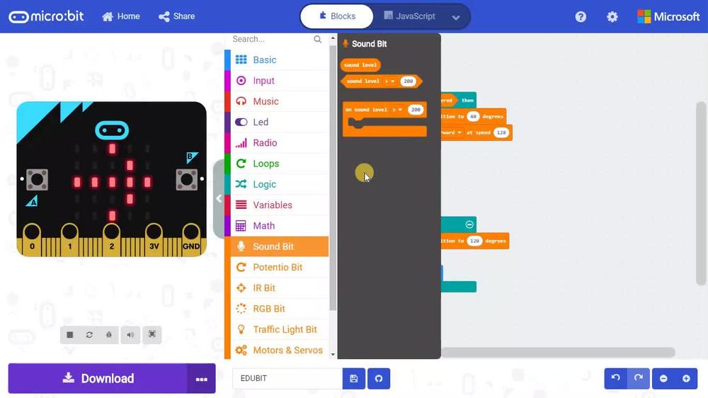 EDU:BIT with micro:bit V2 included - Opencircuit