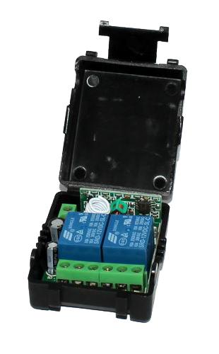 Opencircuit 12v 2 channel 10A relay with 433MHz receiver