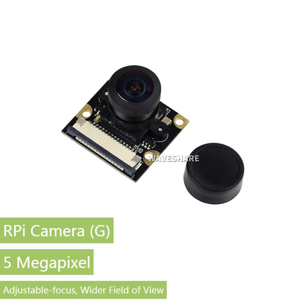 Waveshare RPi Kamera (G), Fisheye-lins - Opencircuit