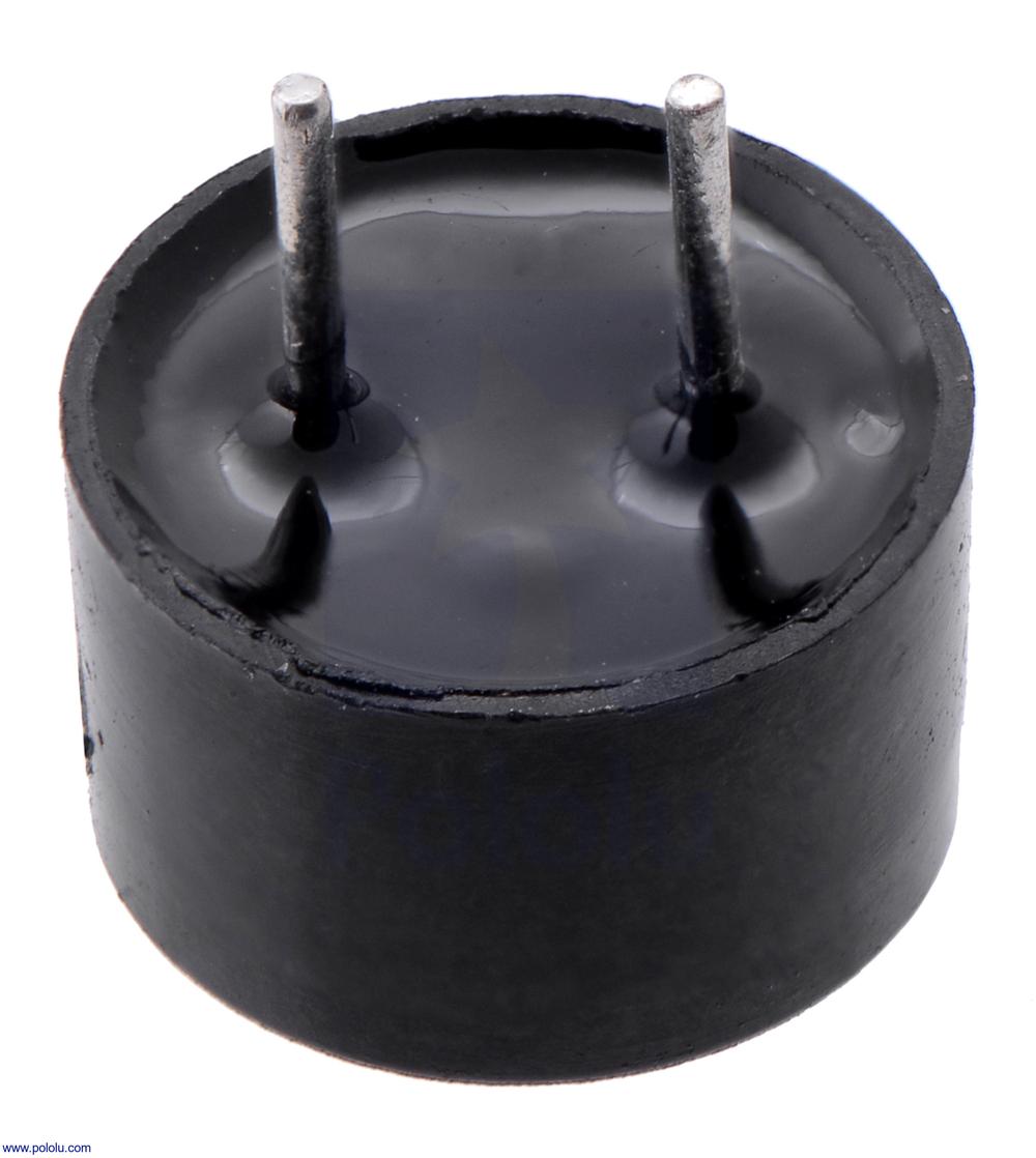 Pololu 9mm Electromagnetic Buzzer: 40Ω, 4-6V, Top Opening - Opencircuit