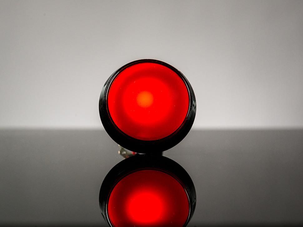 Adafruit Pulsante Arcade grande con LED - 60 mm rosso - Opencircuit