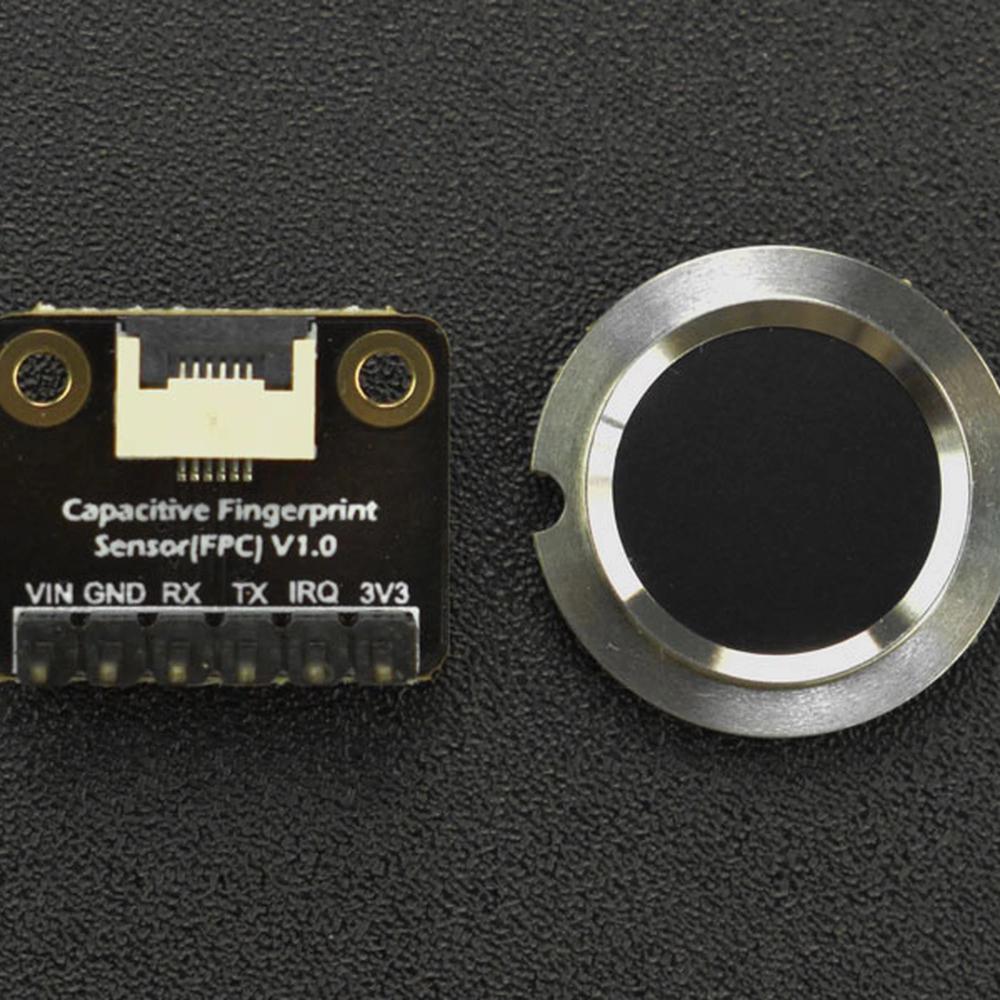 DFRobot UART kapacitiv fingeravtryckssensor (FPC-kontakt, 80 ...