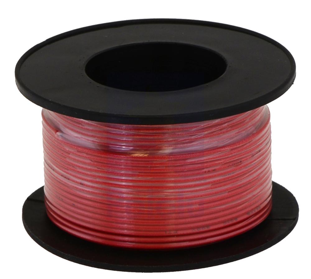 Pololu Cable de cobre flexible en bobina - rojo - 20 AWG / 0,52 mm² ...