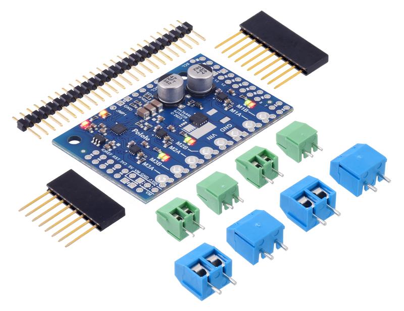 Pololu Kit Schermatura Controller Motore Triplo Motoron M3s550 Per Arduino Opencircuit