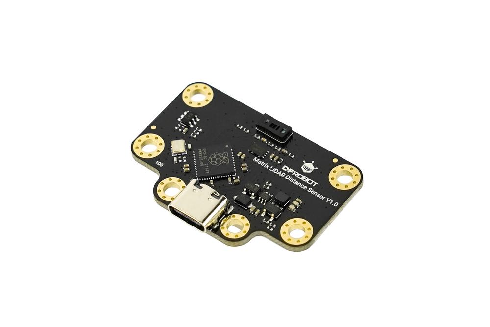 DFRobot 8x8 Matrix ToF 3D Distance Sensor (I2C&UART, 3.5m Range, 60 ...