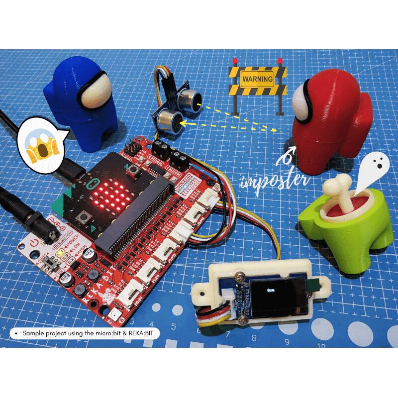 REKA:BIT sem Micro:bit - Opencircuit