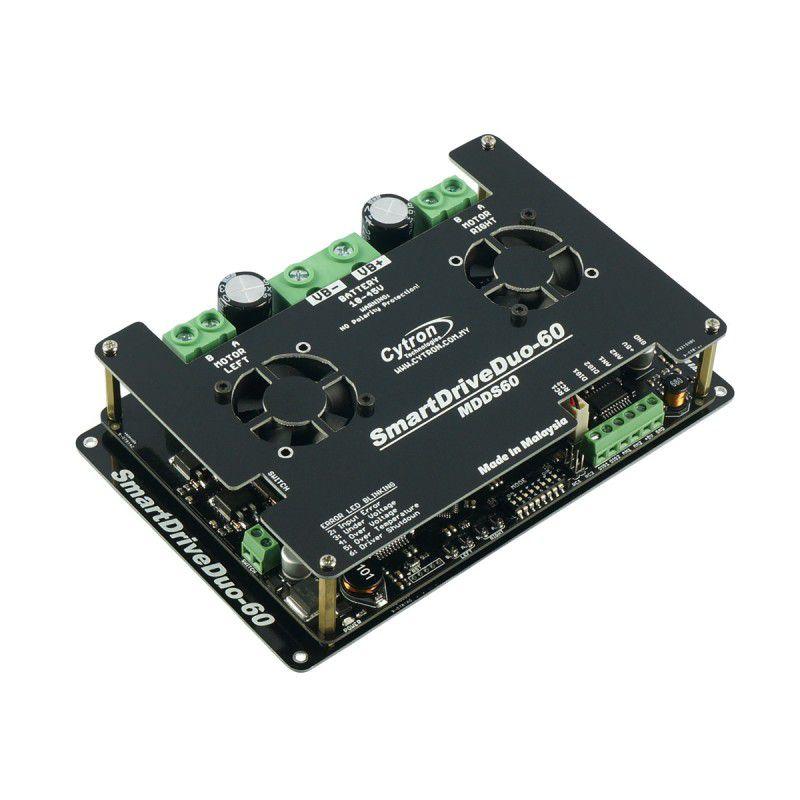 Cytron Controlador de motor de CC SmartDrive de 60 amperios, 7 V-45 V ...