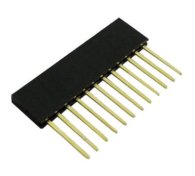 Female header stackable 12 pin - 5 stuks - Opencircuit
