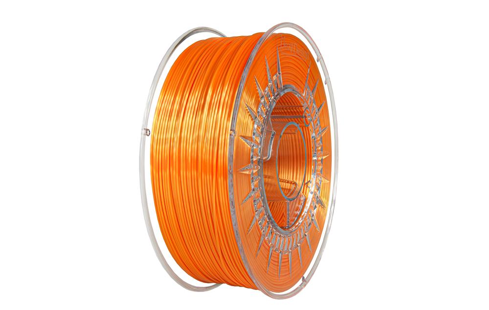 SILK Filament Bright orange - 1.75 - 1kg - Devil Design - Opencircuit
