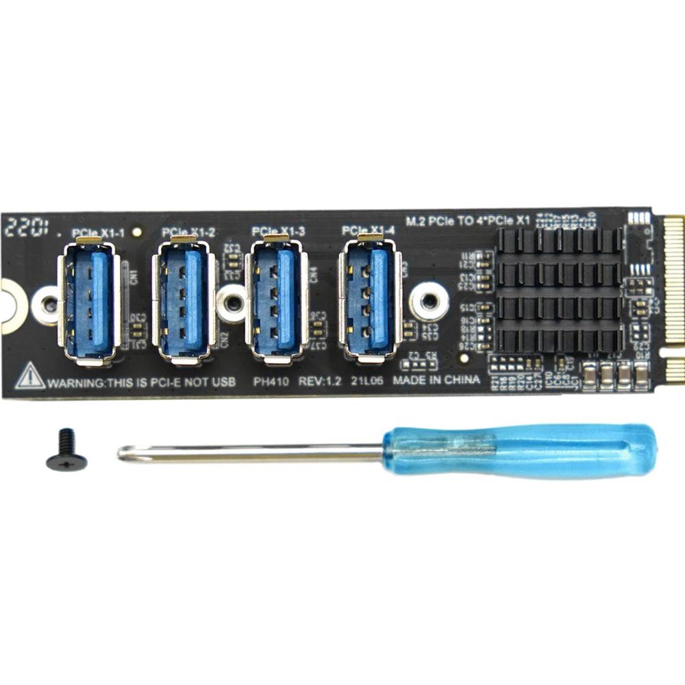 M.2 M Key to PCIex4 Expansion Board (Compatible with LattePanda Sigma ...