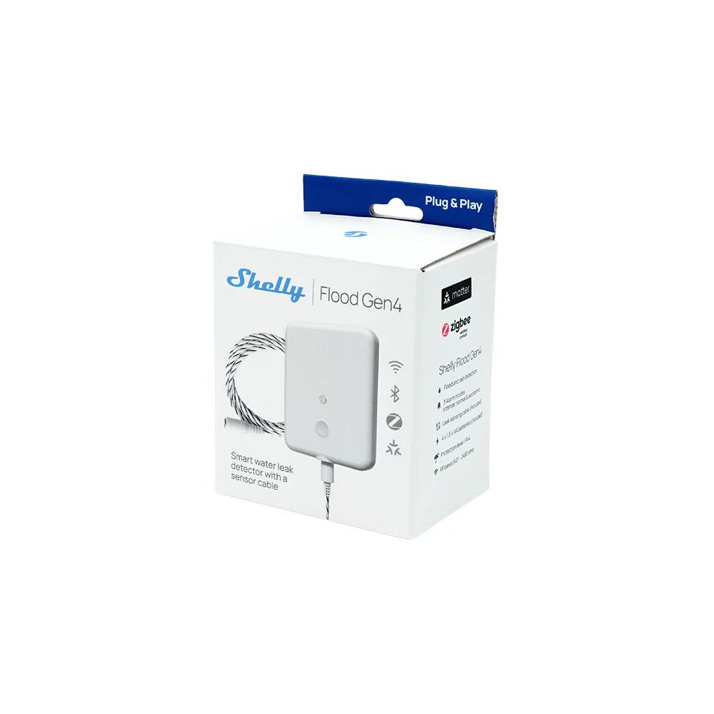 Shelly Flood Detector - Gen4 - Slimme Wi-Fi water lek detector ...