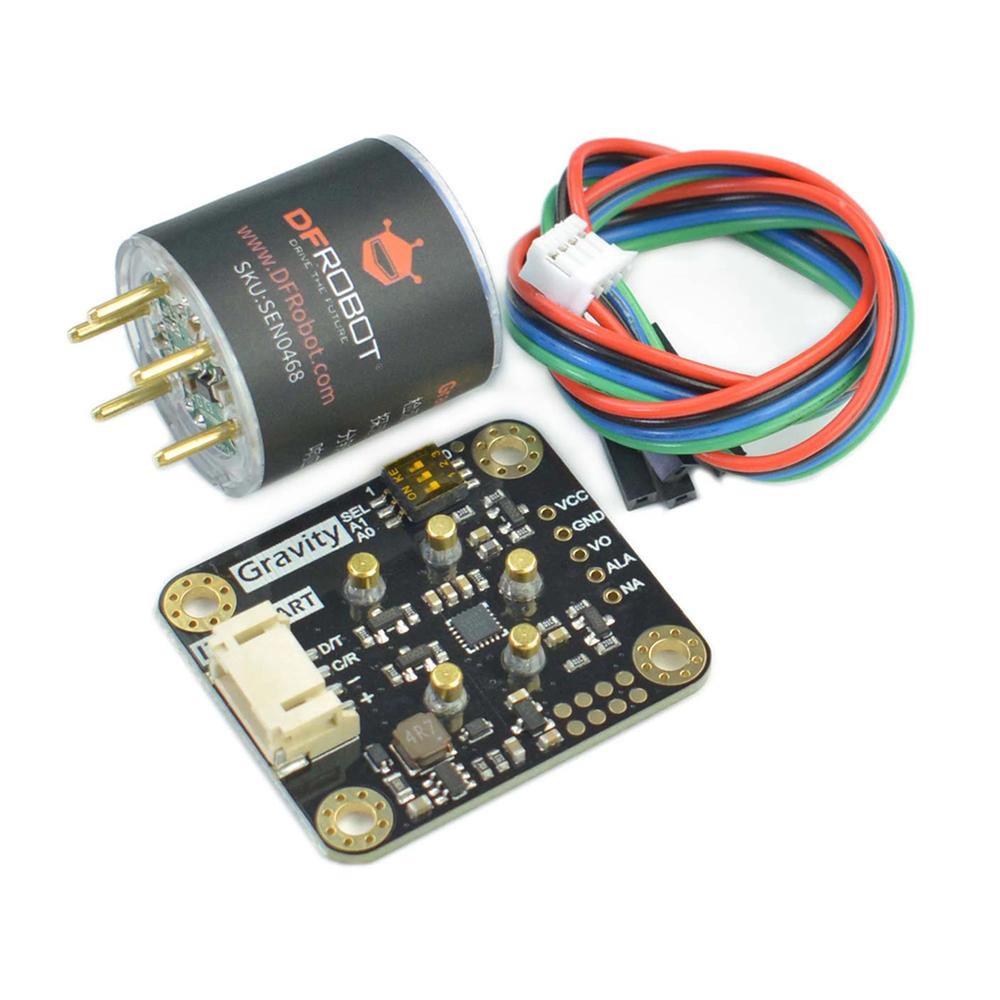 DFRobot Gravedad: Sensor CL2 (calibrado) - I2C y UART - Opencircuit