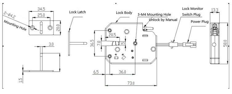 DFRobot Electric Solenoid Lock - Opencircuit