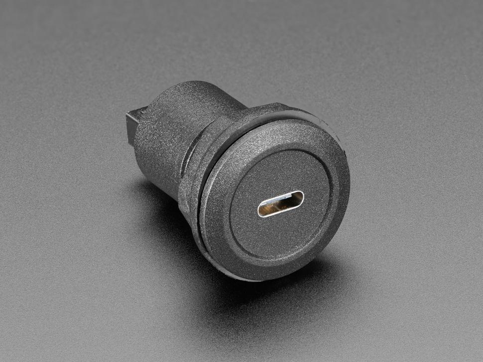 Adafruit USB C-aansluiting naar USB A-aansluiting ronde ...