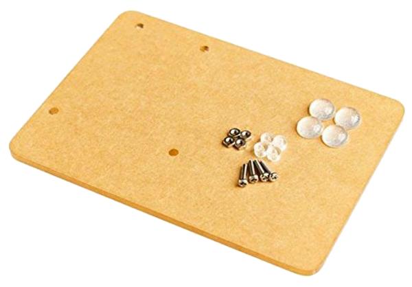 Opencircuit Base in acrilico trasparente per Arduino Uno e breadboard