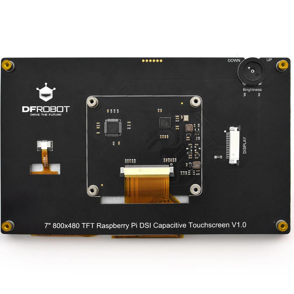 DFRobot 7” 800x480 TFT DSI capacitief touchscreen (compatibel met Raspberry Pi 5/4B/3B+/3B ...