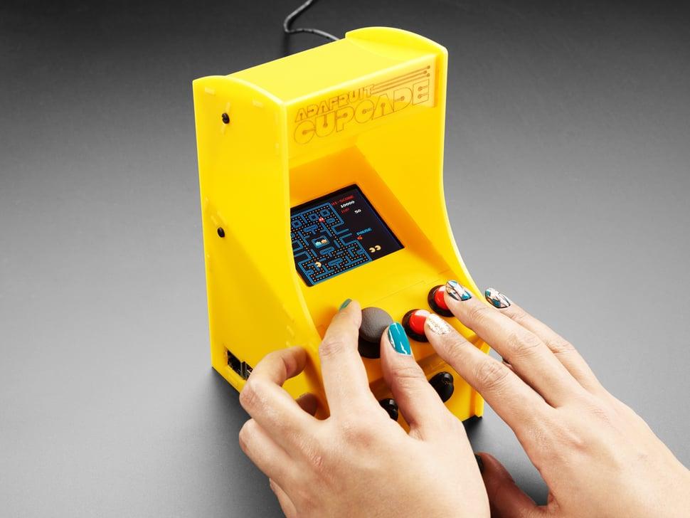 Adafruit Cupcade: the Raspberry Pi-Powered Micro Arcade Cabinet Kit ...