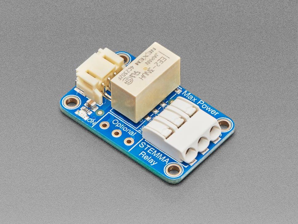 Adafruit STEMMA Non-Latching Mini Relay - JST PH 2mm - Opencircuit