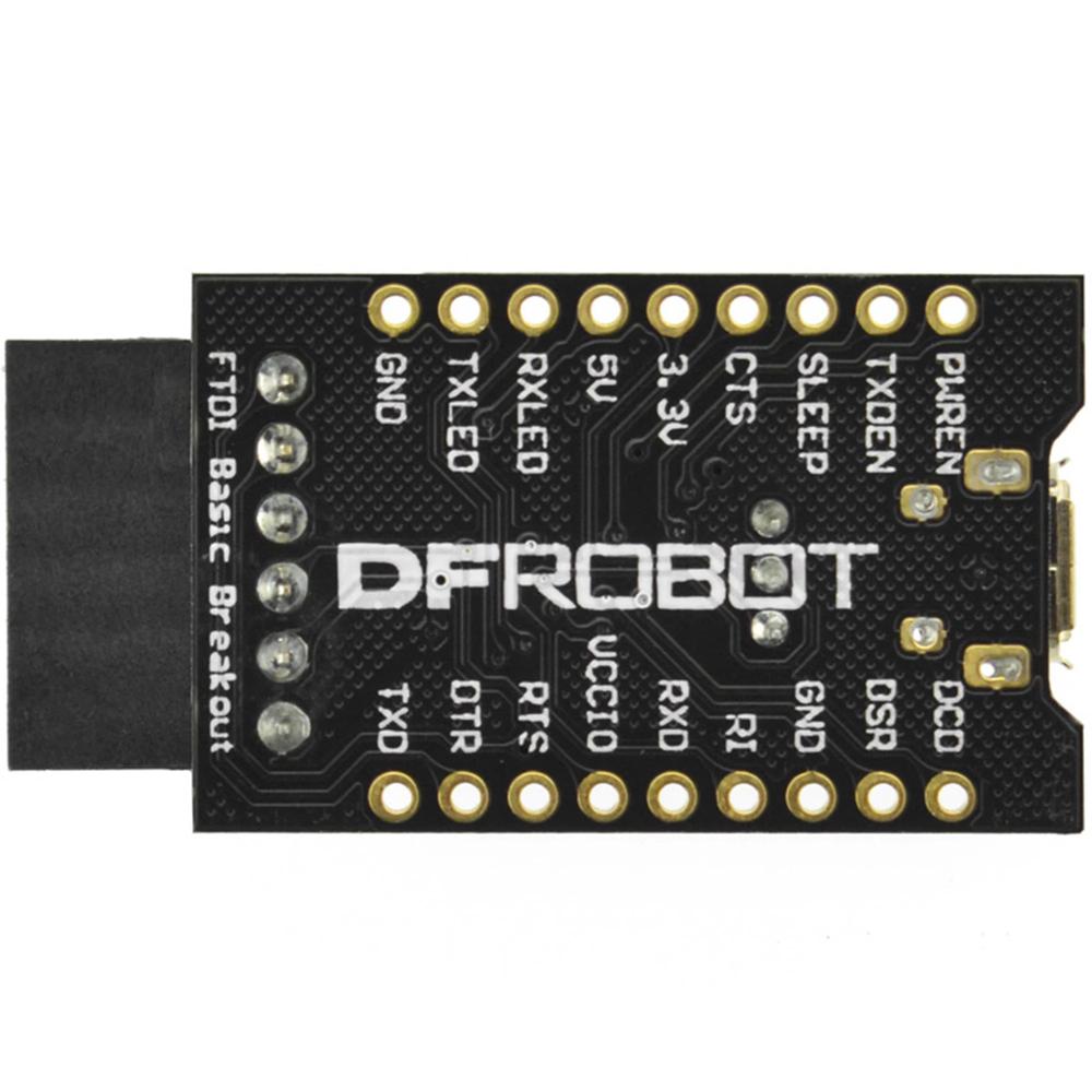 DFRobot Fermion: FTDI FT232RL Basic Breakout 3.3/5V (Arduino Compatible ...