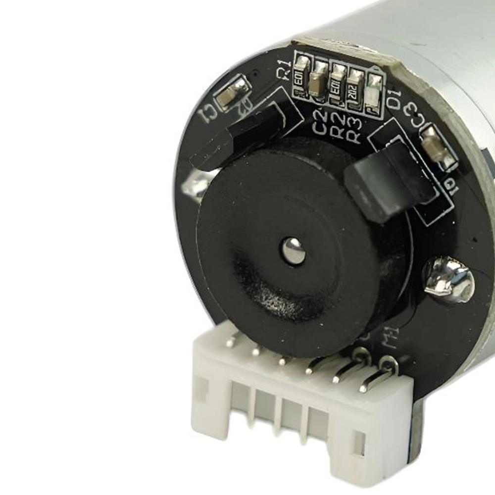 DFRobot 12V DC motor 350 tpm met encoder (12 kg*cm) - Opencircuit