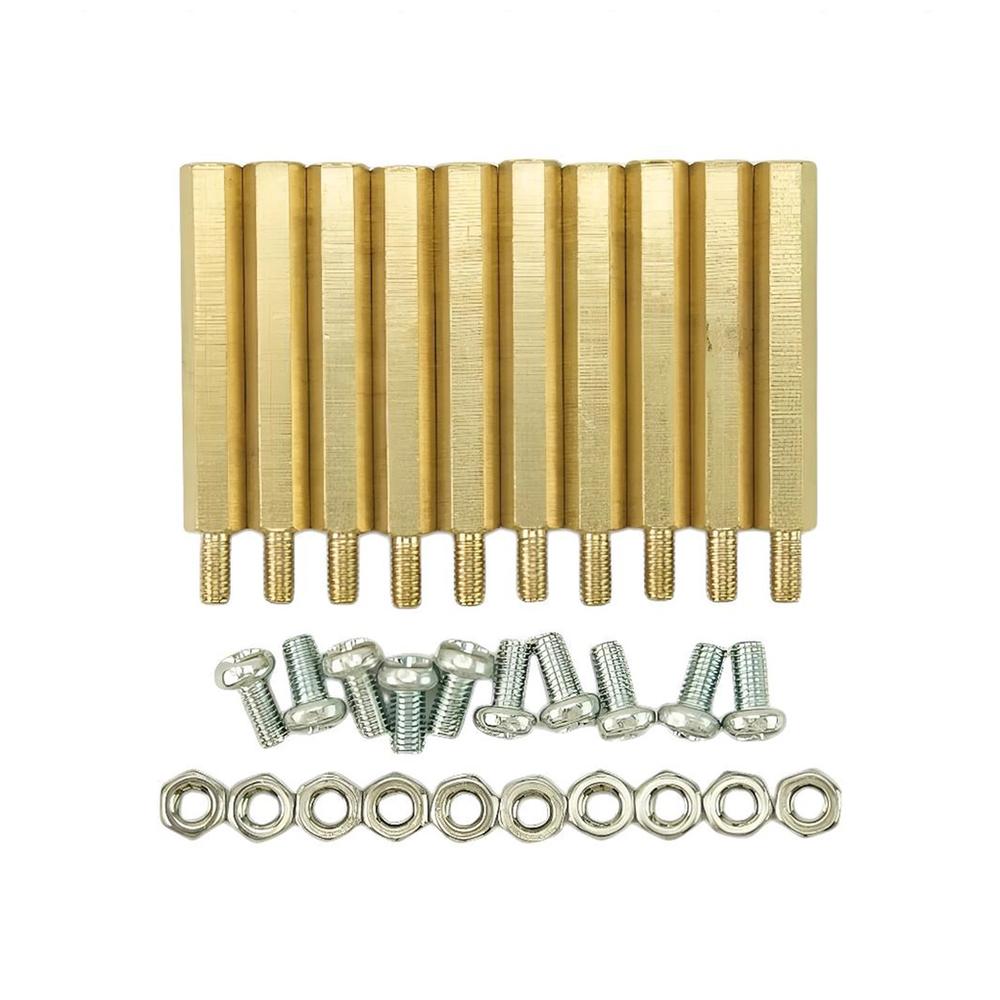 DFRobot 10 Sets M3 * 30 Hexagonal Standoffs Mounting Kit - Opencircuit