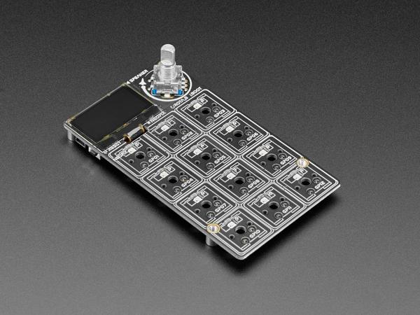 Adafruit MACROPAD RP2040 Bare Bones - 3x4 Teclas + Encoder + OLED ...