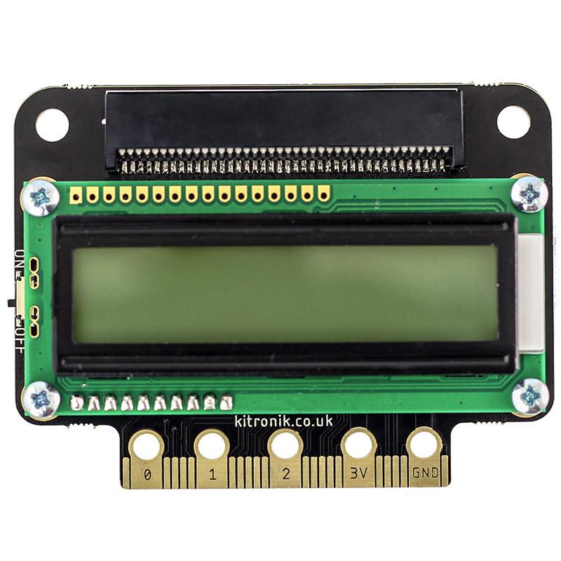 : VIEW text32 Écran LCD pour le micro bit BBC - Opencircuit