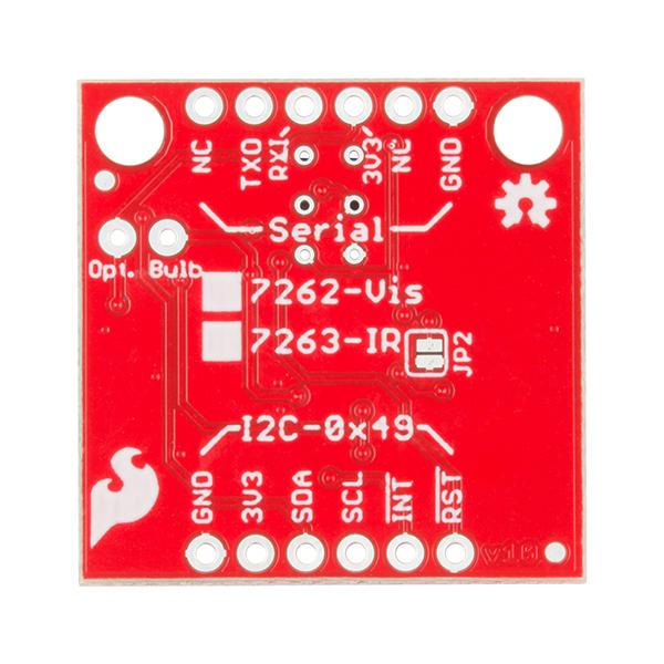 Desglose del sensor espectral Sparkfun - AS7262 (Qwiic) - Opencircuit