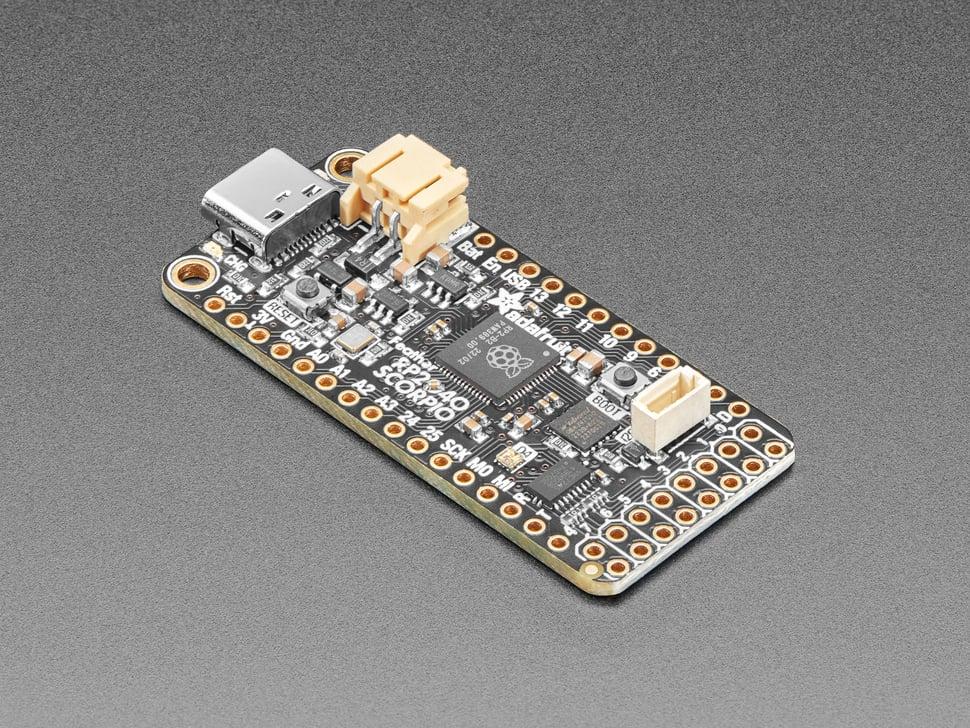Adafruit Feather RP2040 SCORPIO - 8 Kanaals NeoPixel Driver - Opencircuit