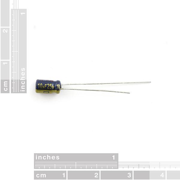Sparkfun Electrolytic Decoupling Capacitors - 10uF/25V - Opencircuit