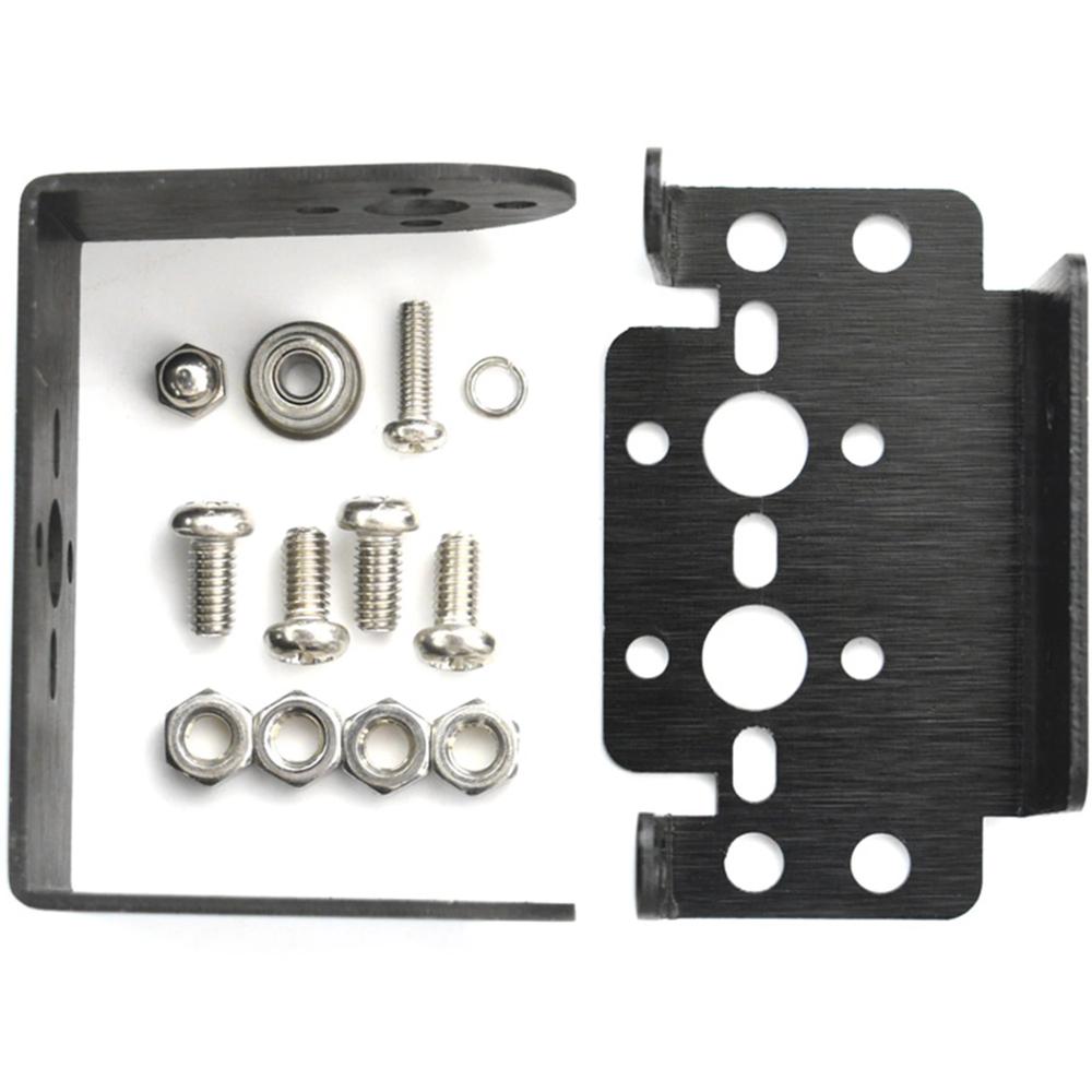 Pan and Tilt Kit (Black Anodized) (no servos) - Opencircuit