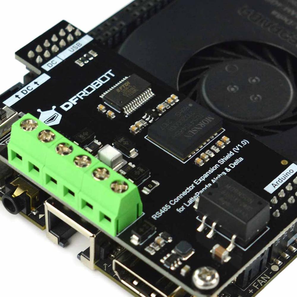 DFRobot RS485 Connector Expansion Shield for LattePanda Alpha&Delta ...