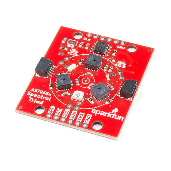 Sensor de espectroscopia de tríada Sparkfun - AS7265x (Qwiic) - Opencircuit