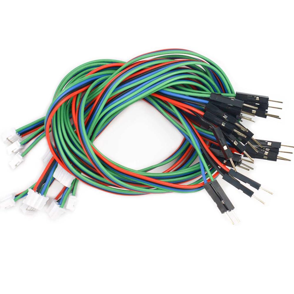 DFRobot Gravity : 4-pins PH2.0 naar DuPont male connector I2C/UART ...