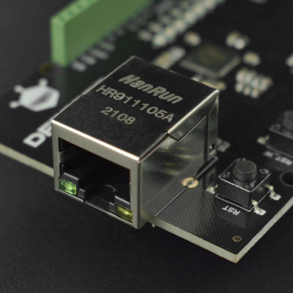 DFRduino Ethernet Shield V3.0 - W5100S (Suporte Mega e Micro SD) - Opencircuit