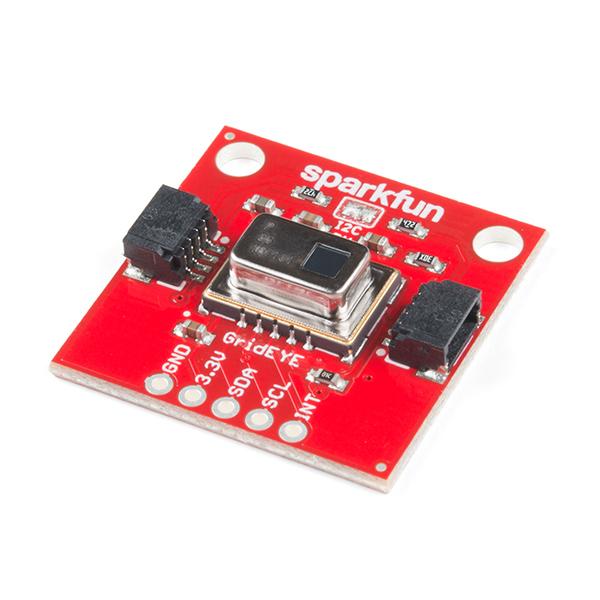 Desglose De Matriz De Infrarrojos Grid Eye Sparkfun Amg8833 Qwiic Opencircuit