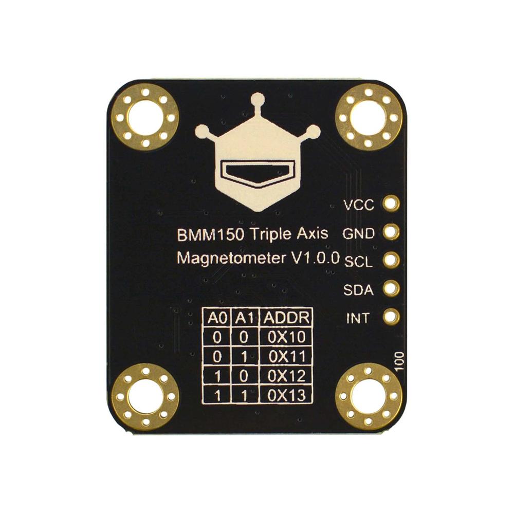 DFRobot Gravedad: Sensor magnetómetro de triple eje BMM150 - Opencircuit