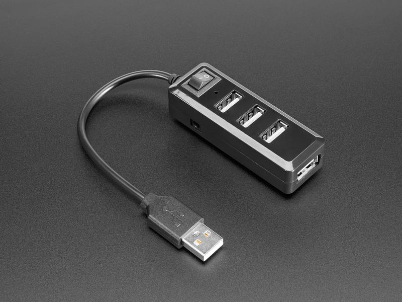 Adafruit Mini hub USB avec interrupteur d'alimentation - Opencircuit