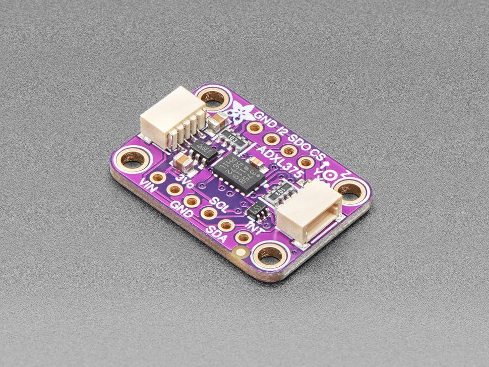 Adafruit ADXL375 - Accelerometer med hög G (+-200g) med I2C och SPI ...